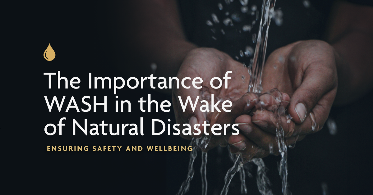 The Importance of "WASH" in the Wake of Natural Disaster - Prometheus